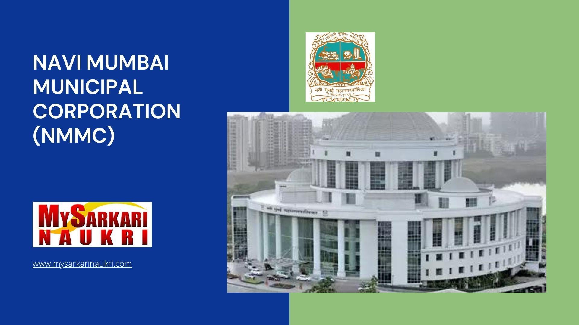 Navi Mumbai Municipal Corporation (NMMC) Recruitment - MySarkariNaukri En