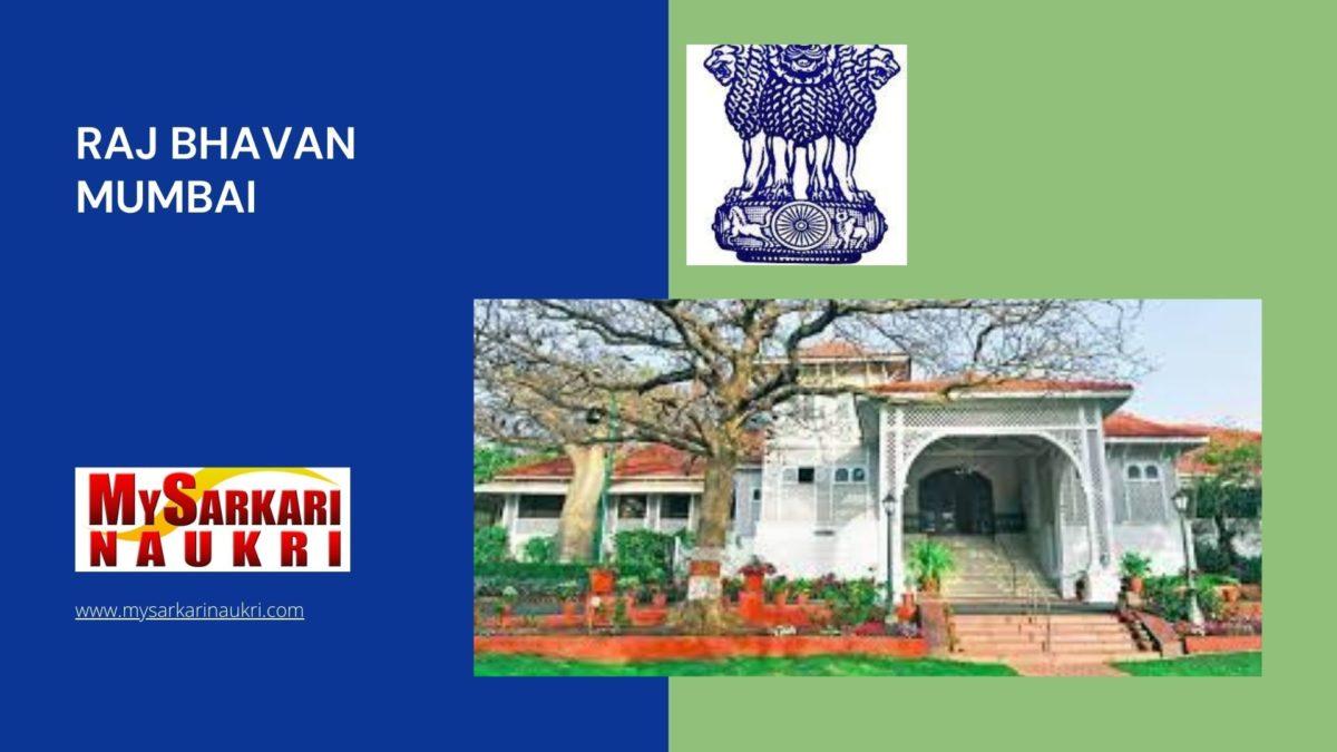 Raj Bhavan Mumbai Recruitment - MySarkariNaukri En