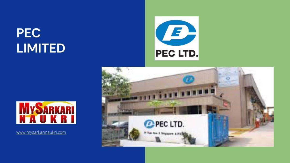Pec Limited Recruitment - MySarkariNaukri En