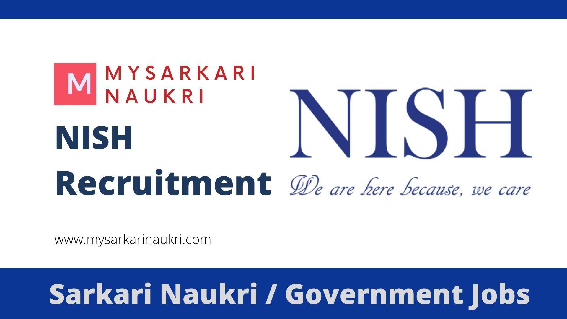 National Institute of Speech and Hearing (NISH) Recruitment ...