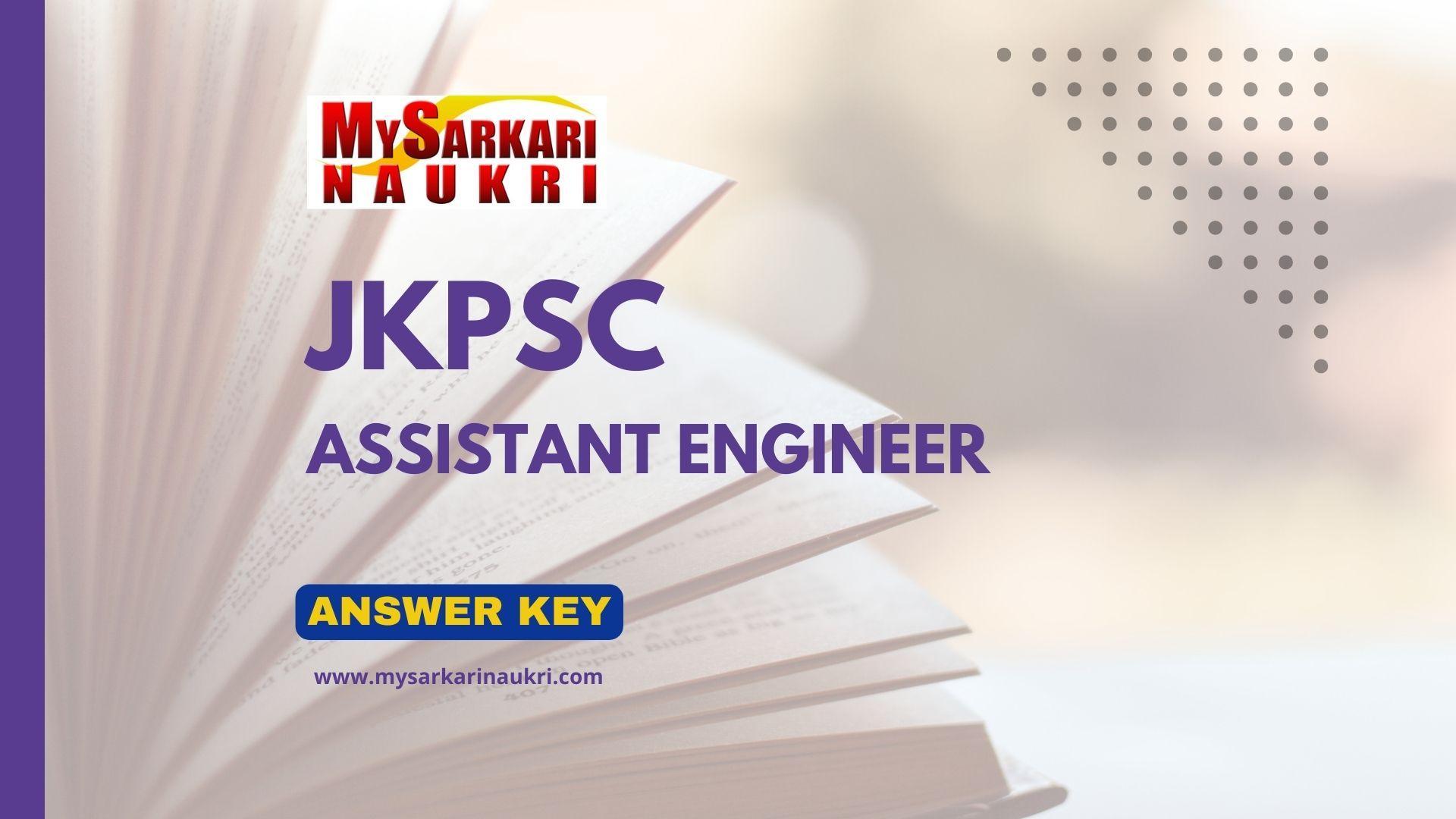 JKPSC AE Exam 2023 Answer Key Now Available - Check Your Results ...