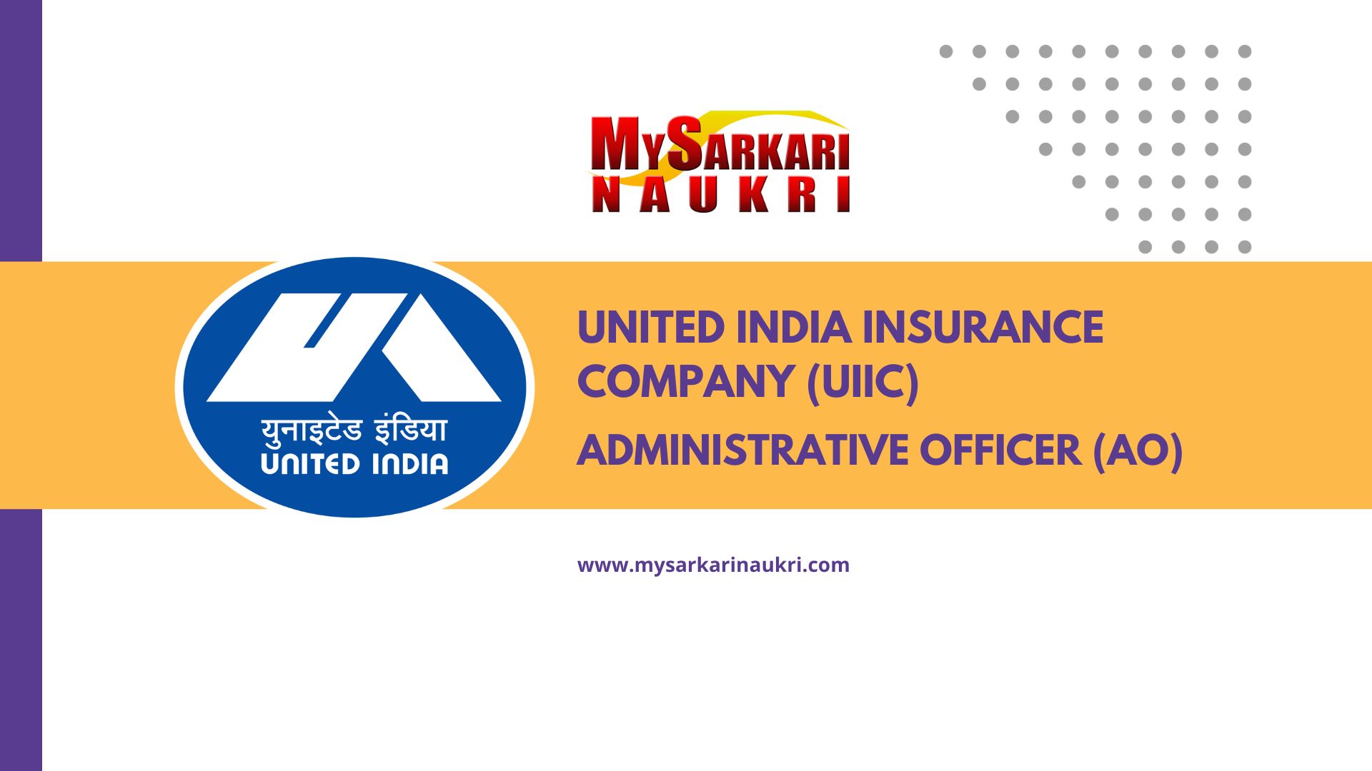 Notification Released for 250 UIIC Administrative Officer (AO ...