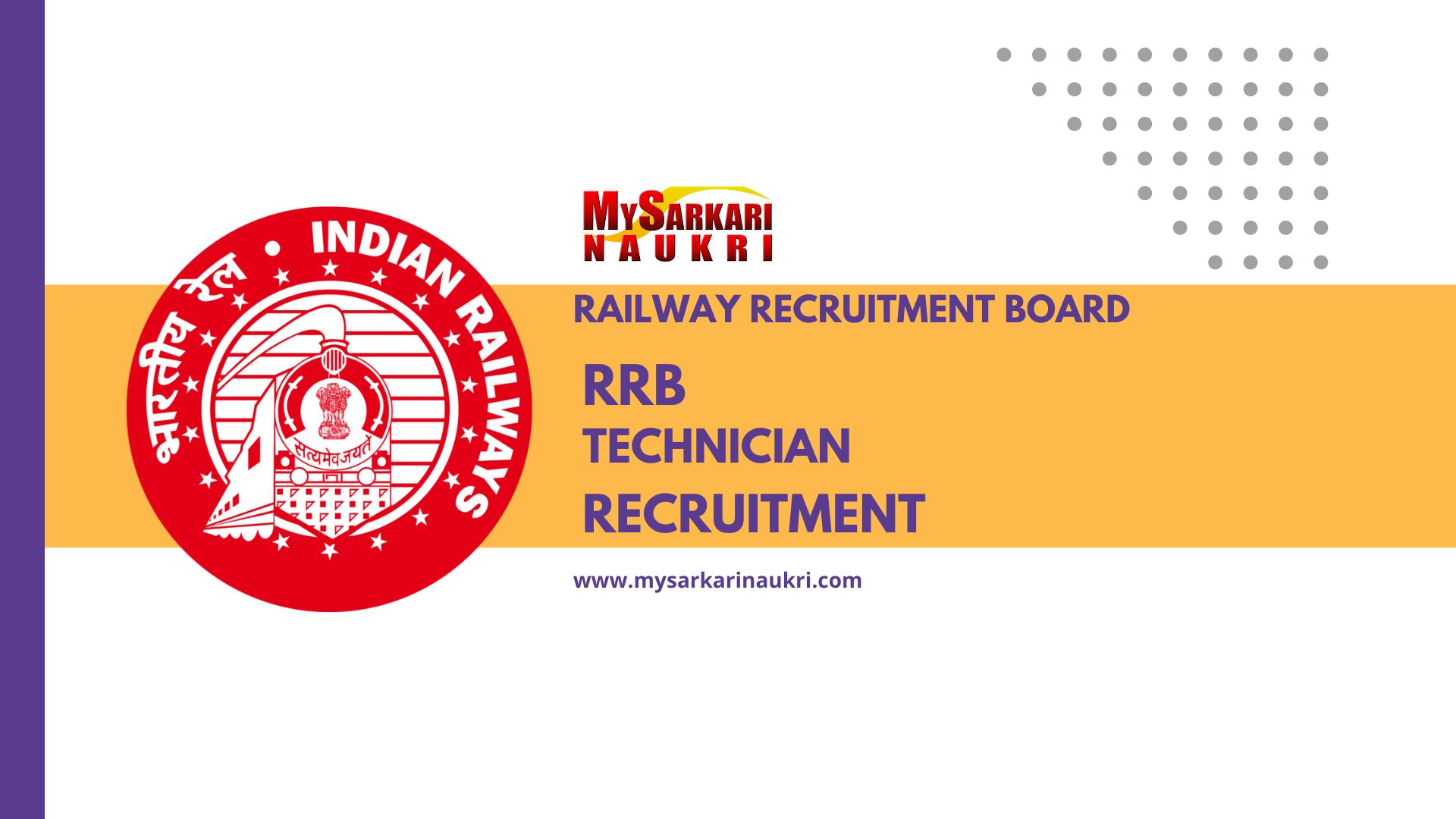 Railway Recruitment Board (RRB) Technician CEN 02/2024 for 9000 Post ...
