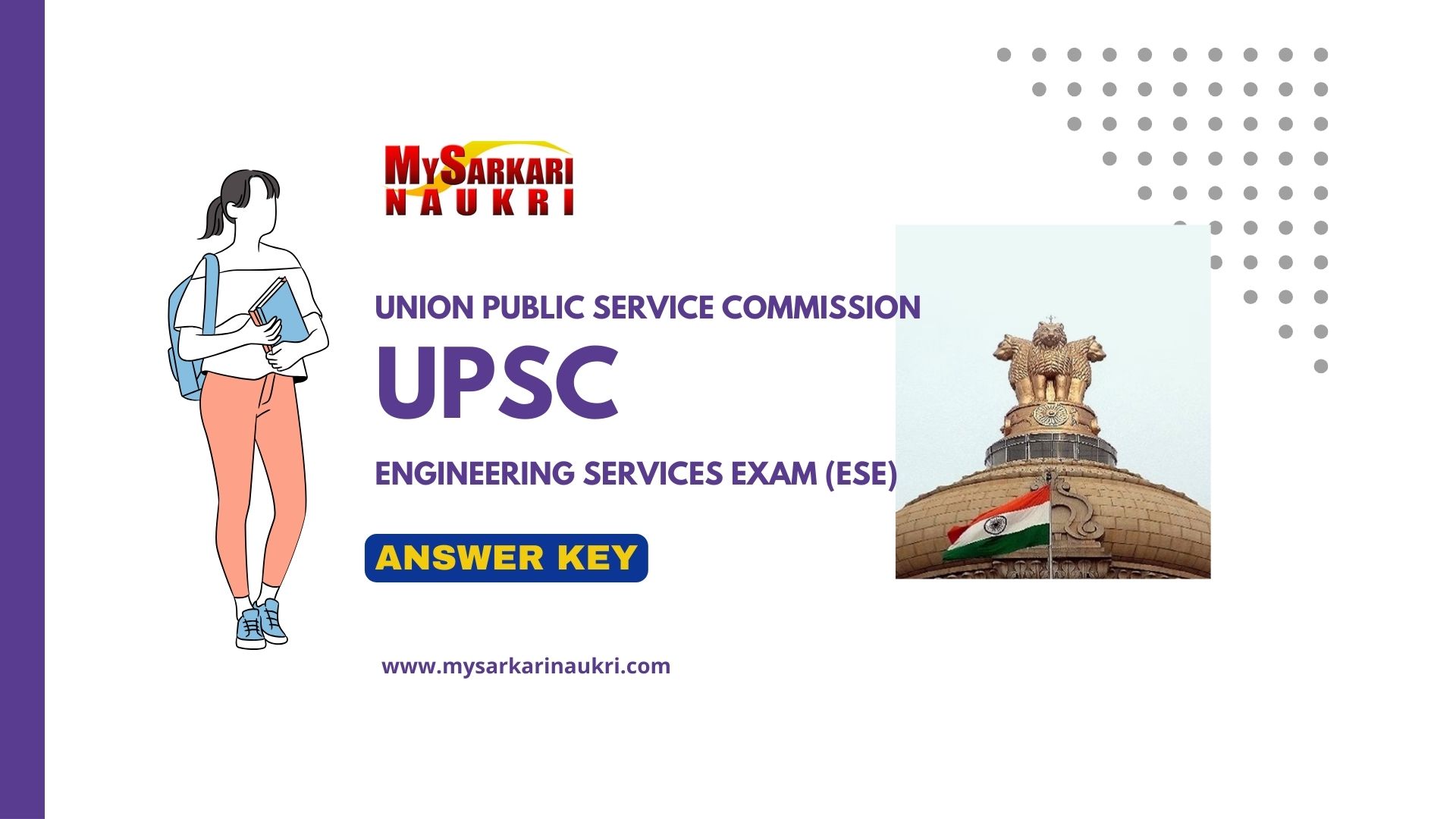 UPSC ESE Prelims Answer Key 2024 - MySarkariNaukri En