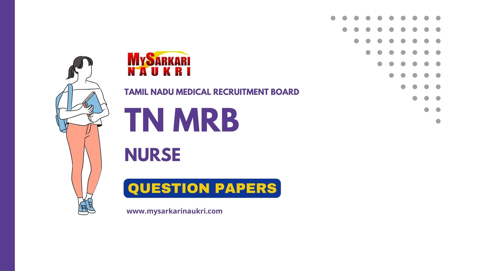 TN MRB Nurse Previous Papers - MySarkariNaukri En