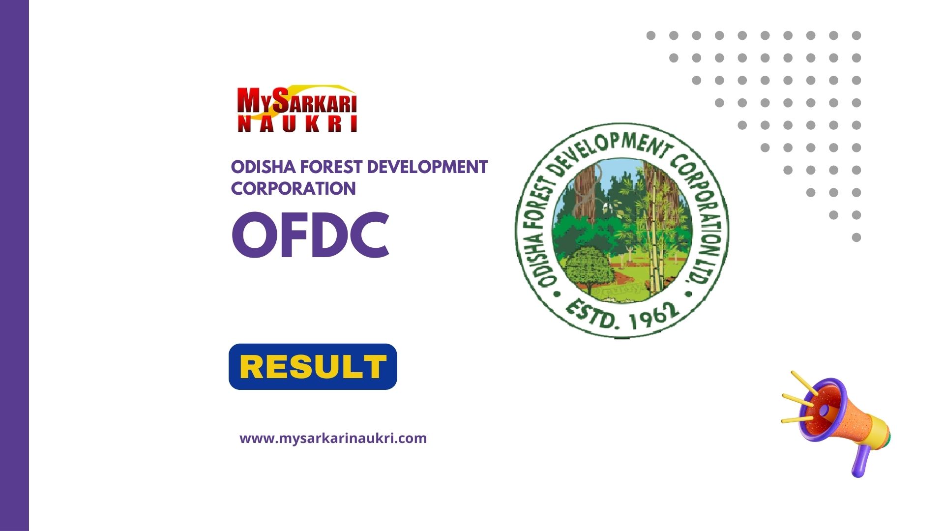 OFDC Result 2024: Check Cut Off Marks, Merit List - MySarkariNaukri En
