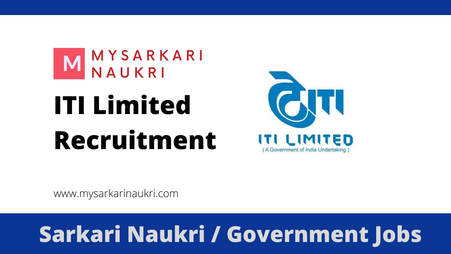 ITI Limited Recruitment 2025 For 43 Young Professional and Various ...