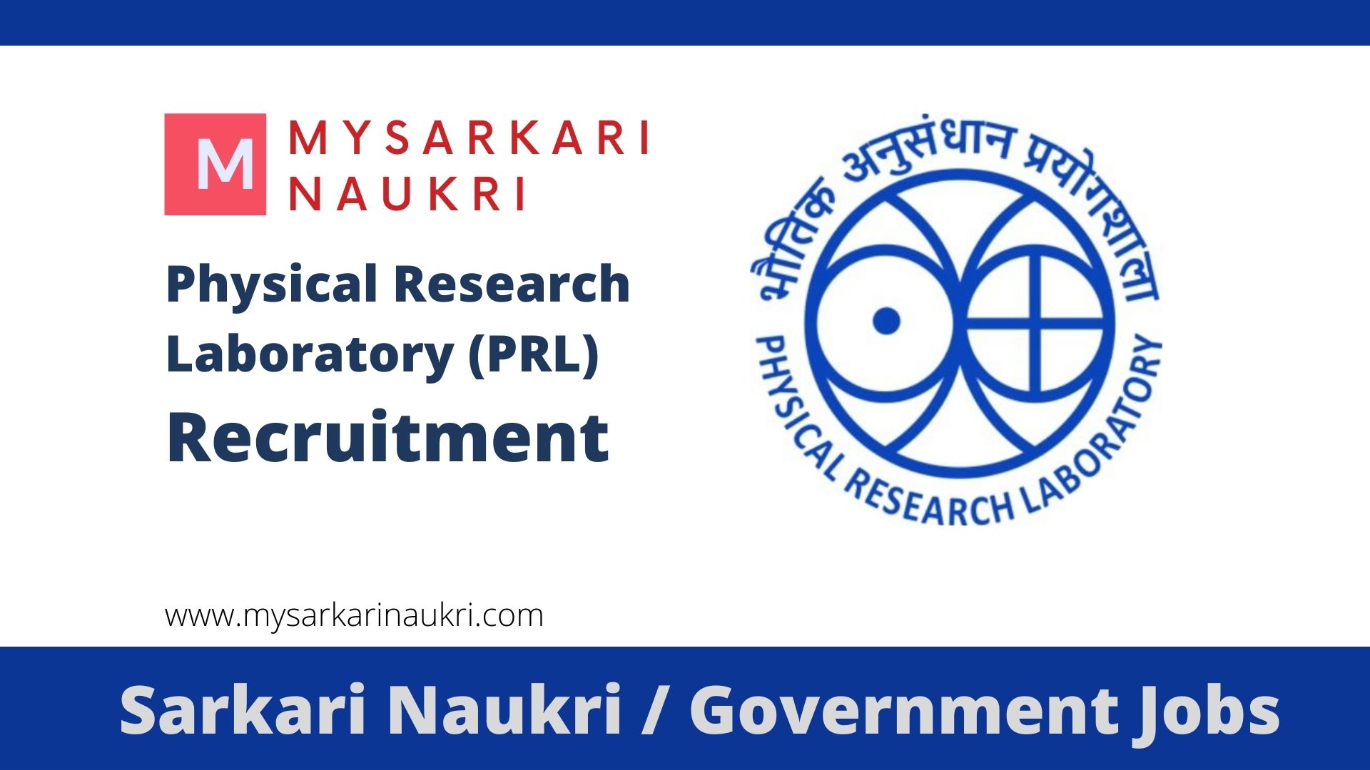 PRL Ahmedabad Recruitment 2025 For 25 Office Trainee and Various Posts ...