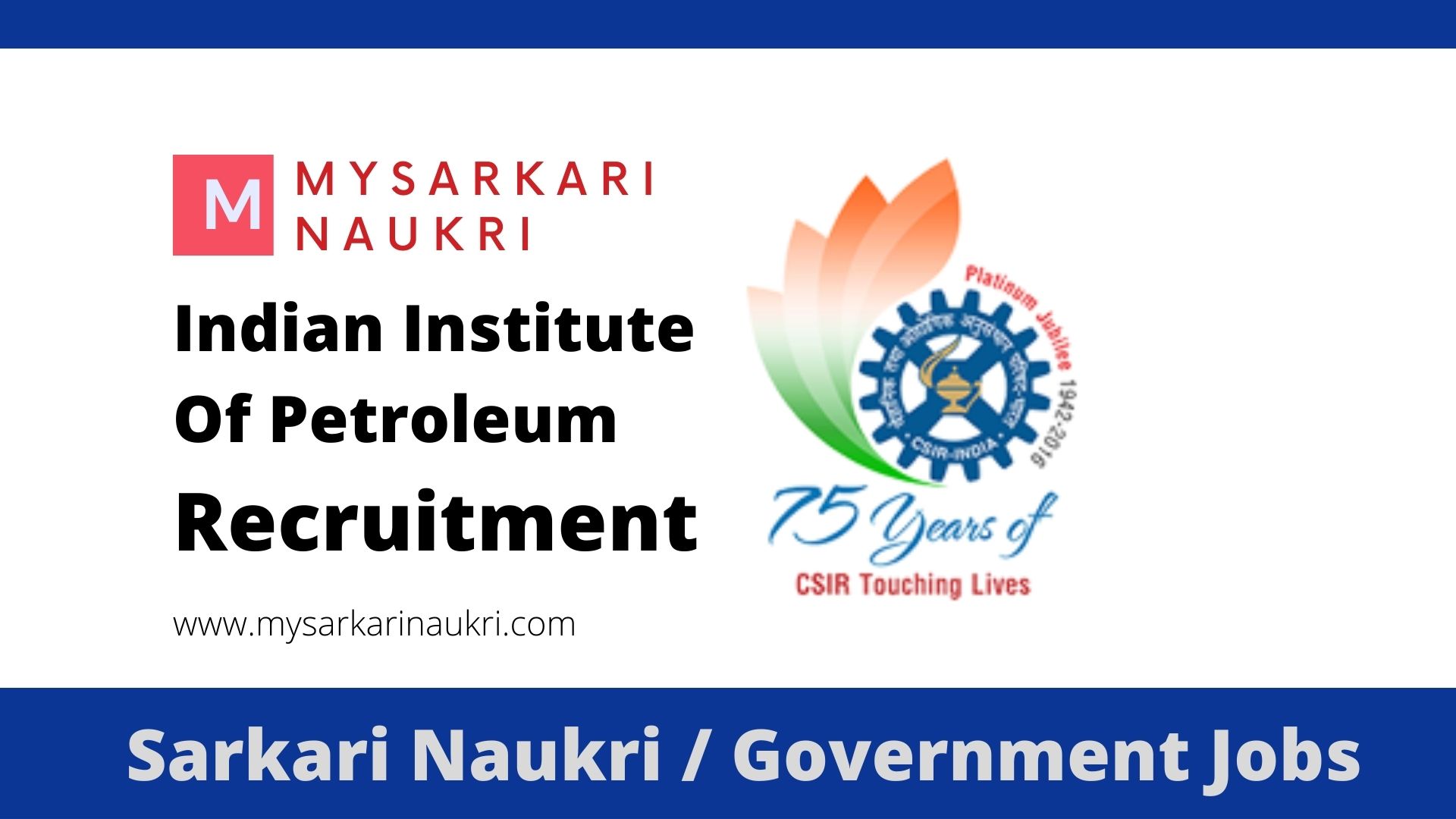 IIP Dehradun Recruitment 2025 For 27 Apprentice - MySarkariNaukri.com