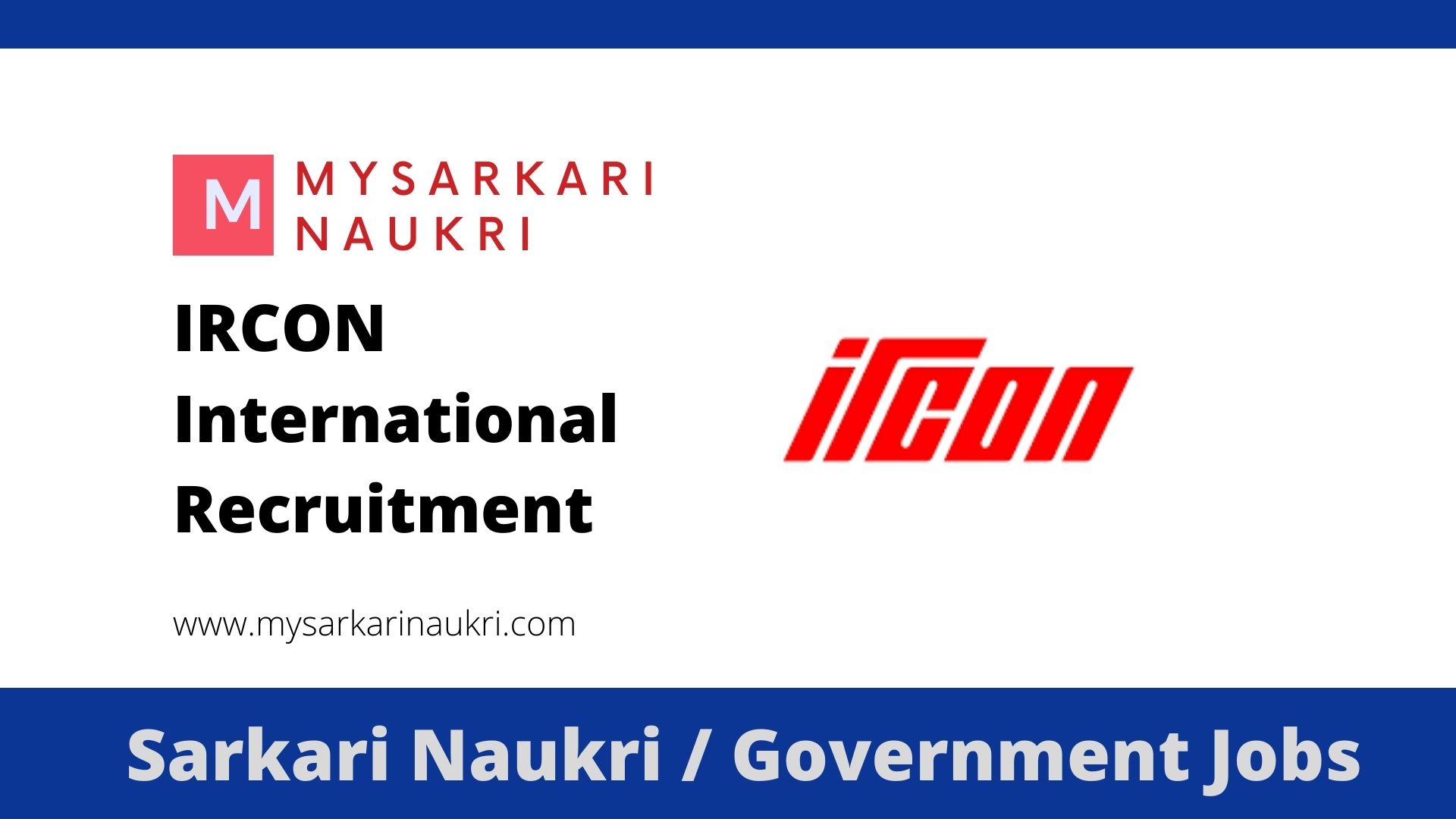 IRCON International Ltd Recruitment 2025 For 20 Works Engineer, Site ...