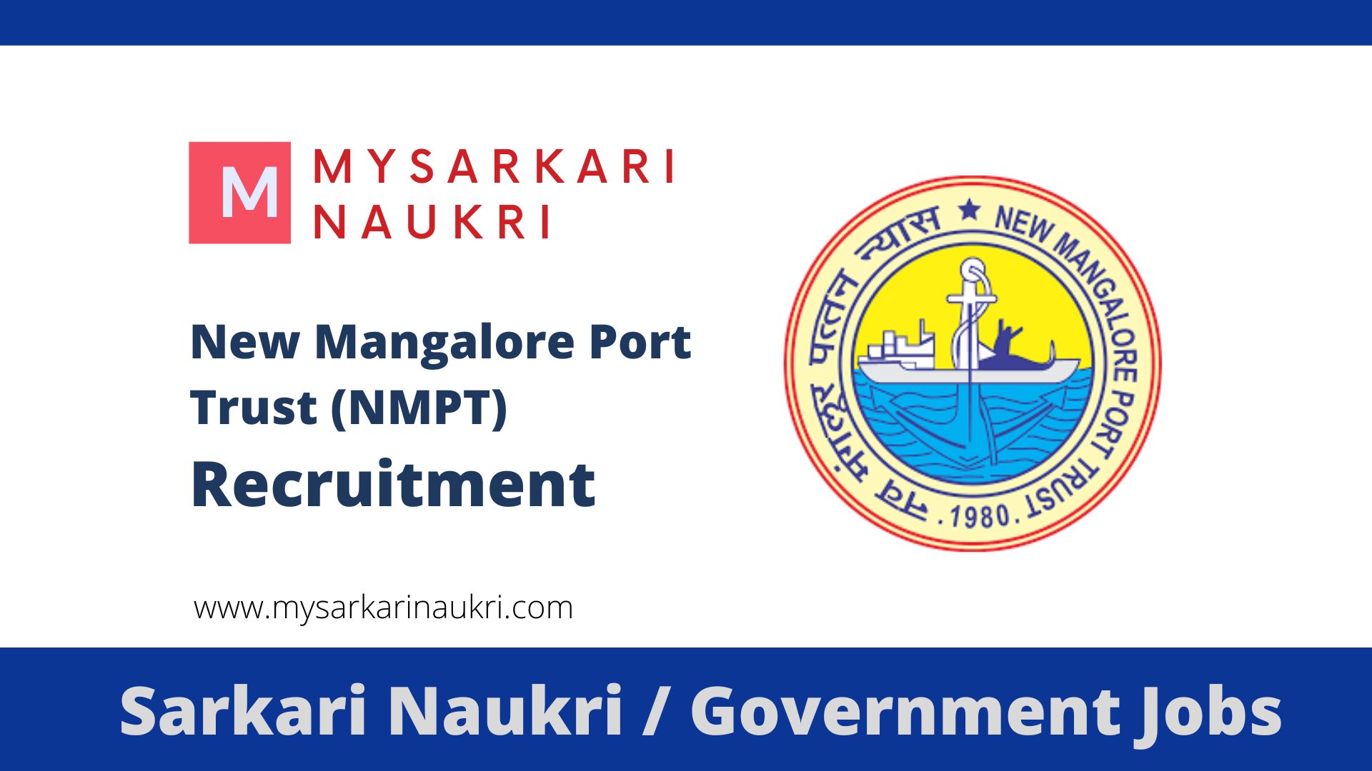 NMPT Recruitment 2024 For 33 Assistant Engineer and Various Posts ...
