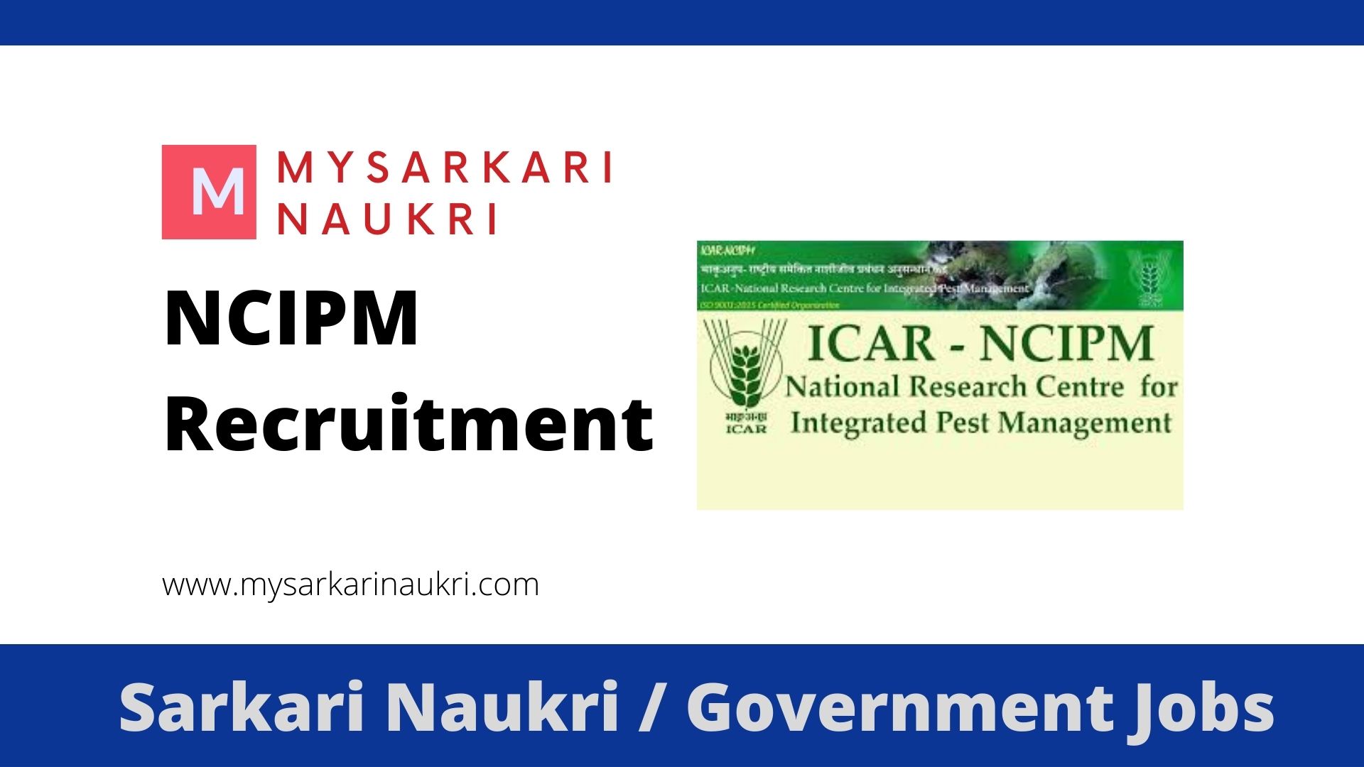 NRIIPM Recruitment 2025 For Senior Research Fellow, Research Associate ...