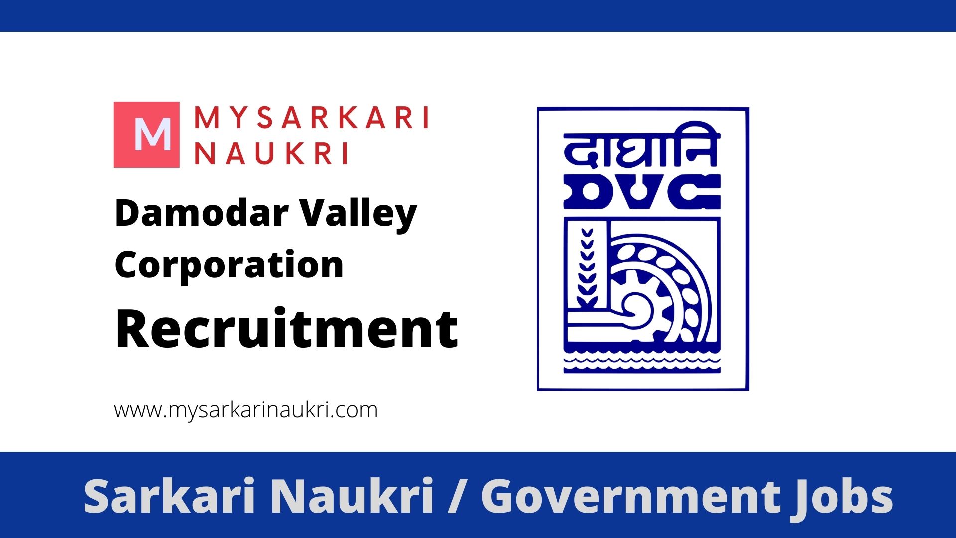 DVC Kolkata Recruitment 2025 For 59 Junior Chemist and Various Posts ...
