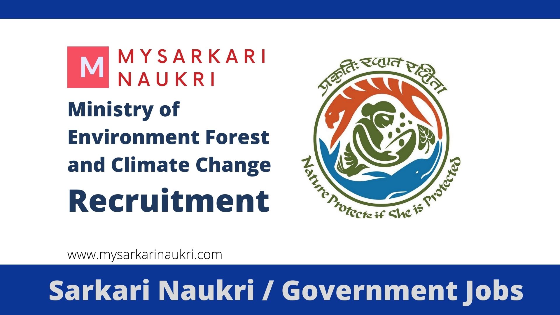 MOEFCC Recruitment 2025 For 8 Research Officer (Environment ...