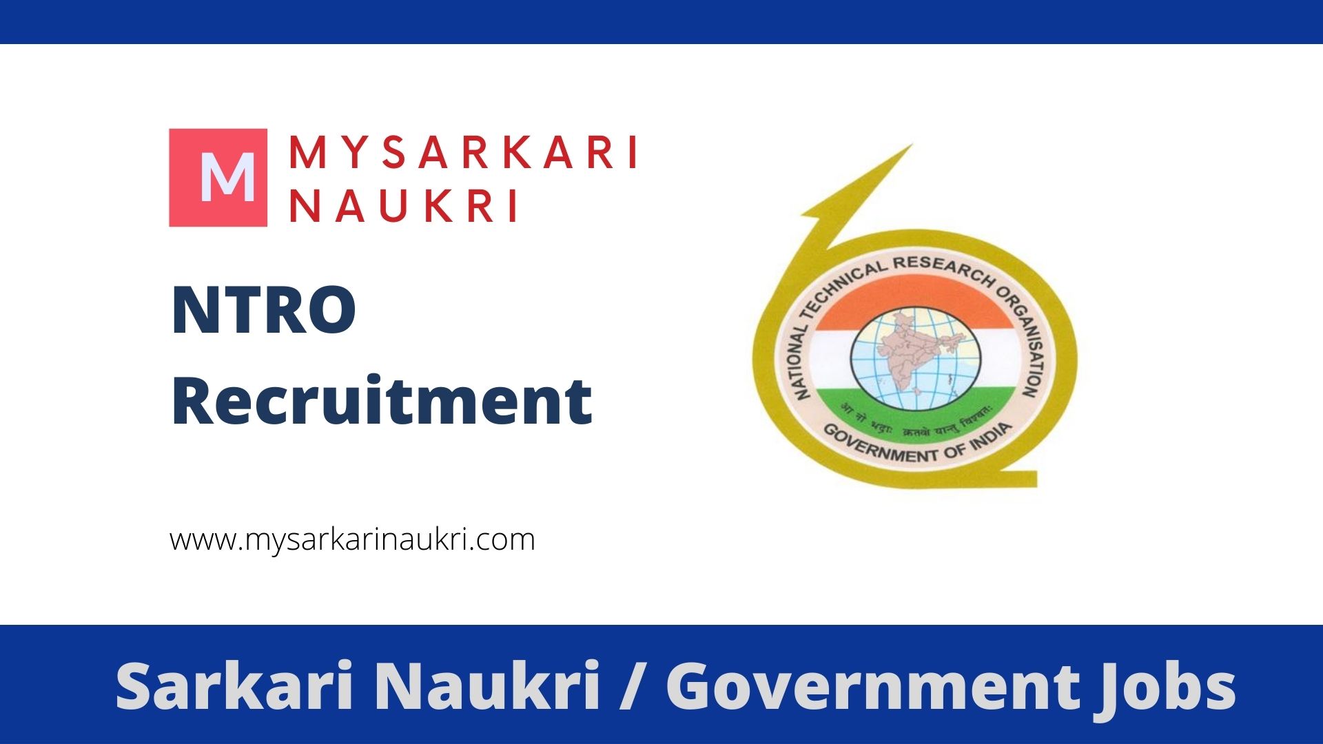 NTRO Recruitment 2025 For Deputy Director (Administration ...