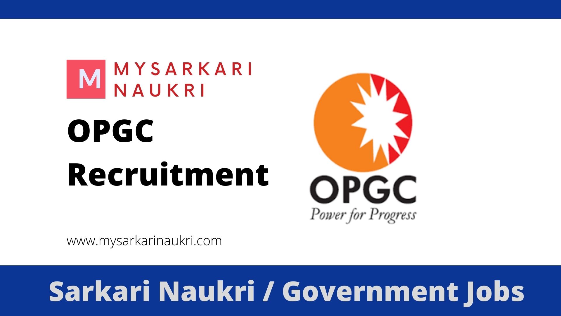 OPGC Recruitment 2025 For 35 Assistant Manager, Deputy Manager ...