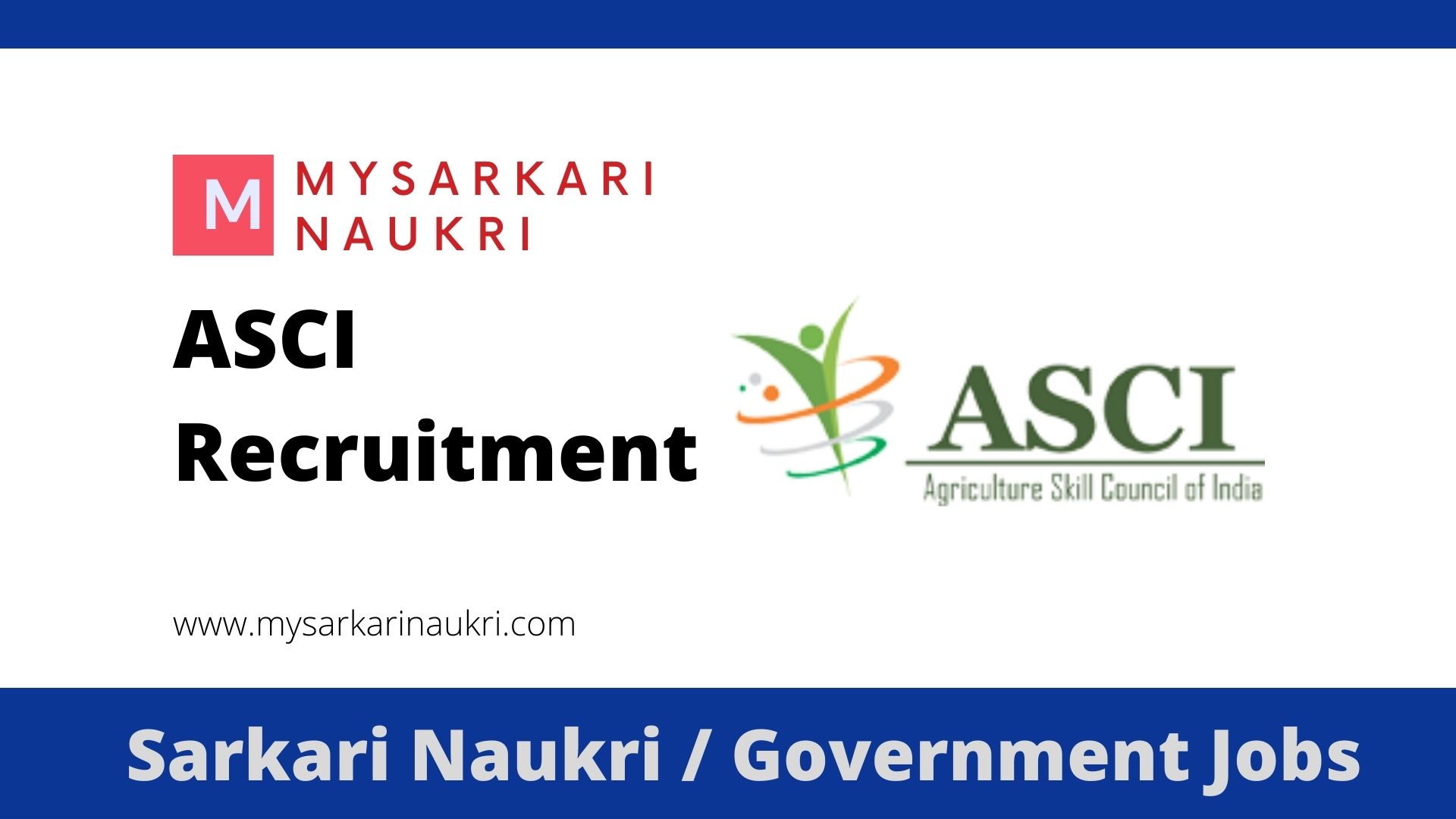ASCI Recruitment 2025 asci.org.in Administrative Staff College of India