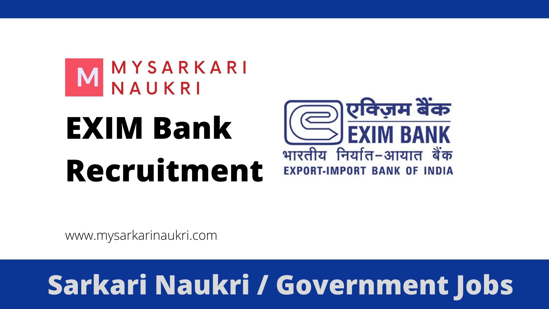 EXIM Bank India Recruitment 2026: Career Guide & Vacancy Details