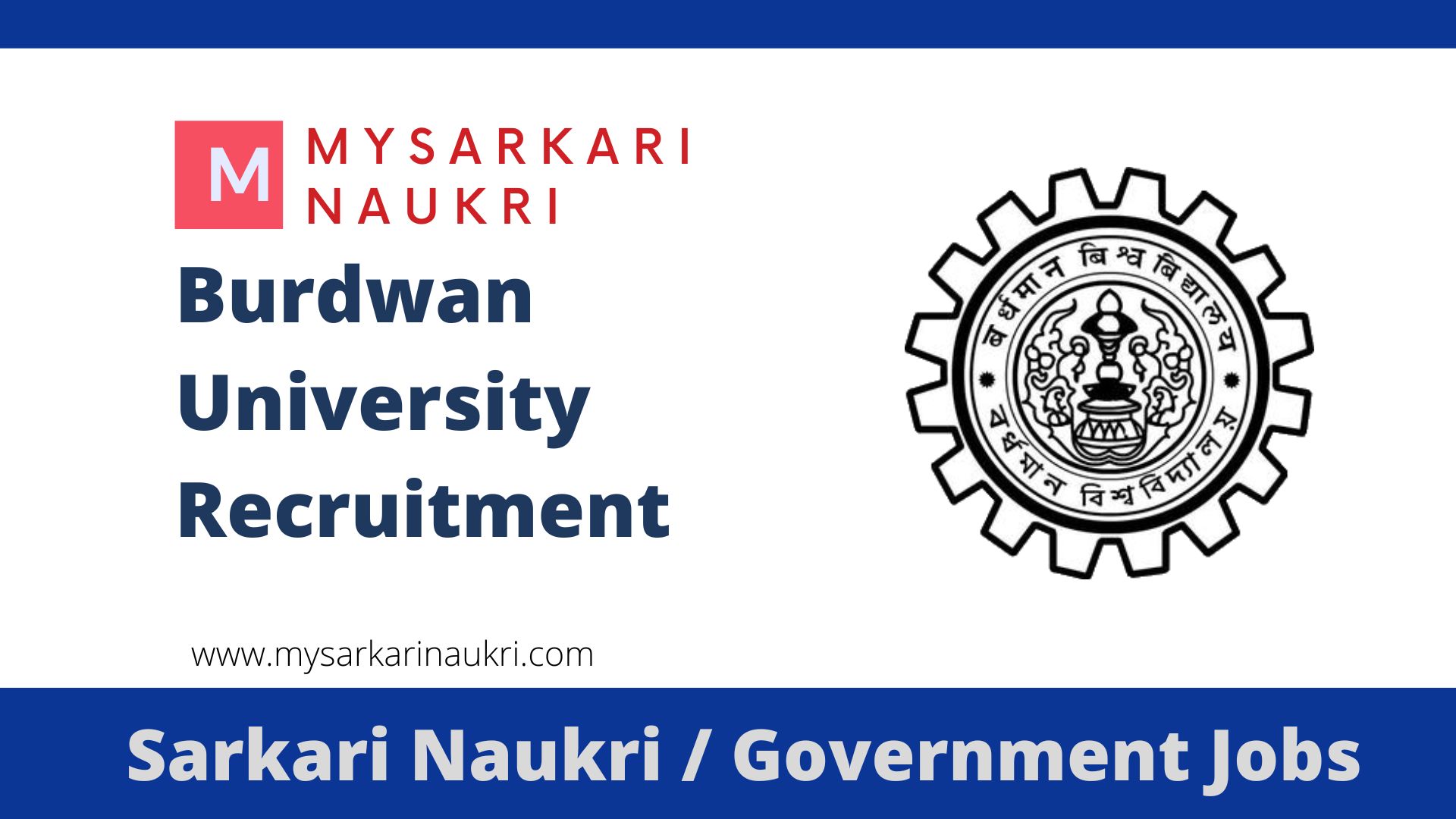 Burdwan University Recruitment 2025 For Project Research Scientist-I ...