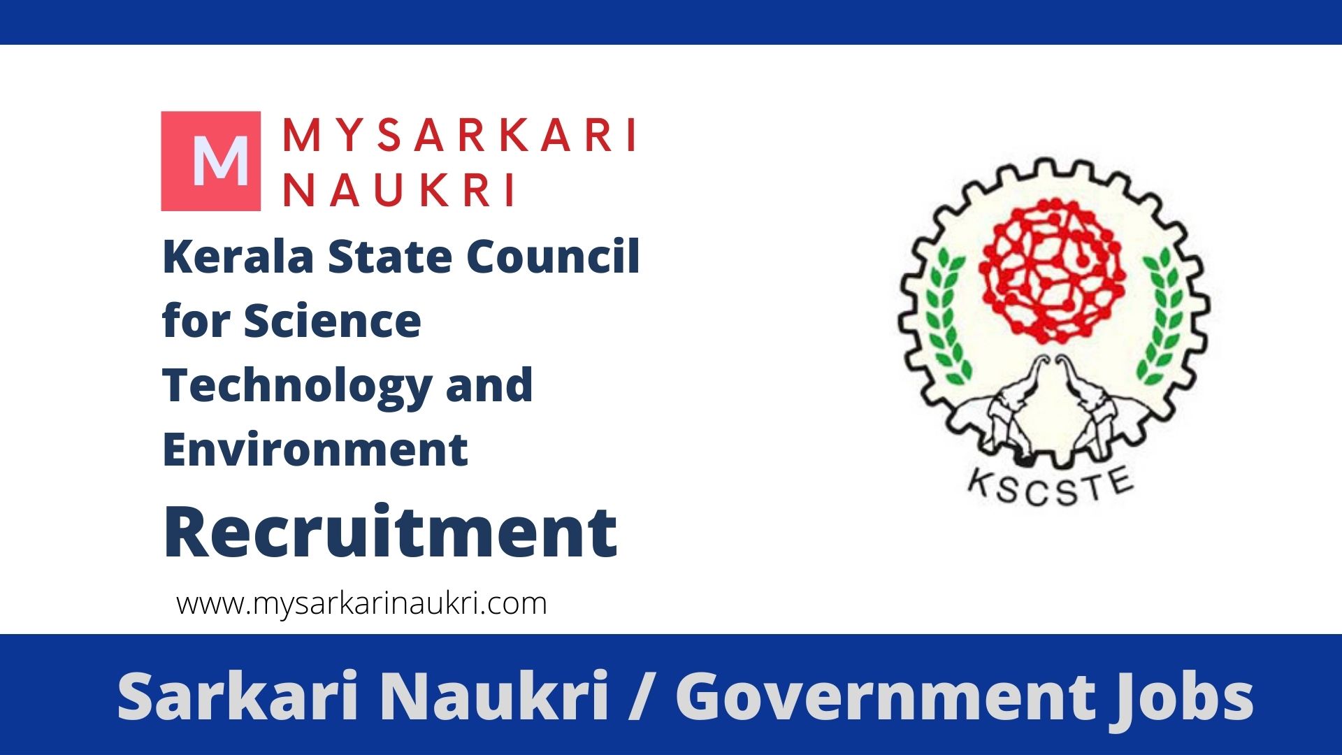 Kerala State Council for Science, Technology and Environment ...
