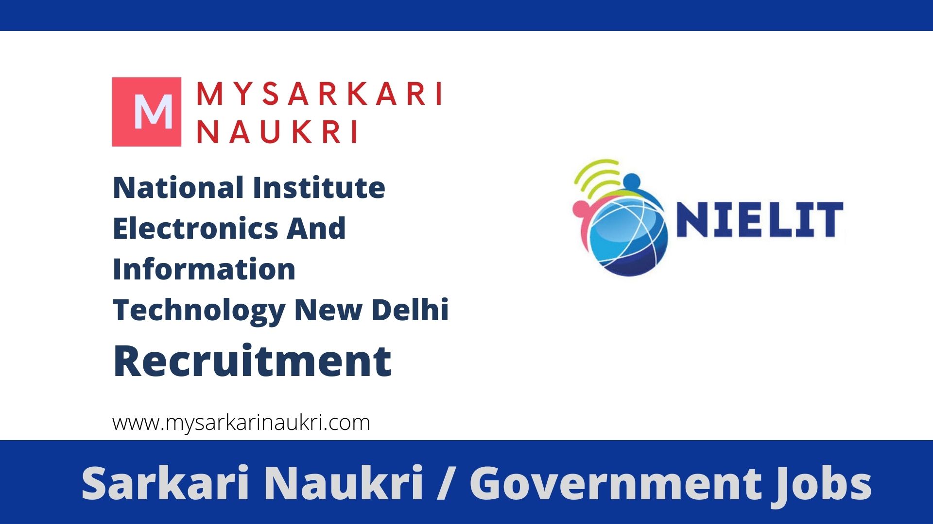 NIELIT STQC Recruitment 2026 – Apply Online for 4 Driver Posts ...