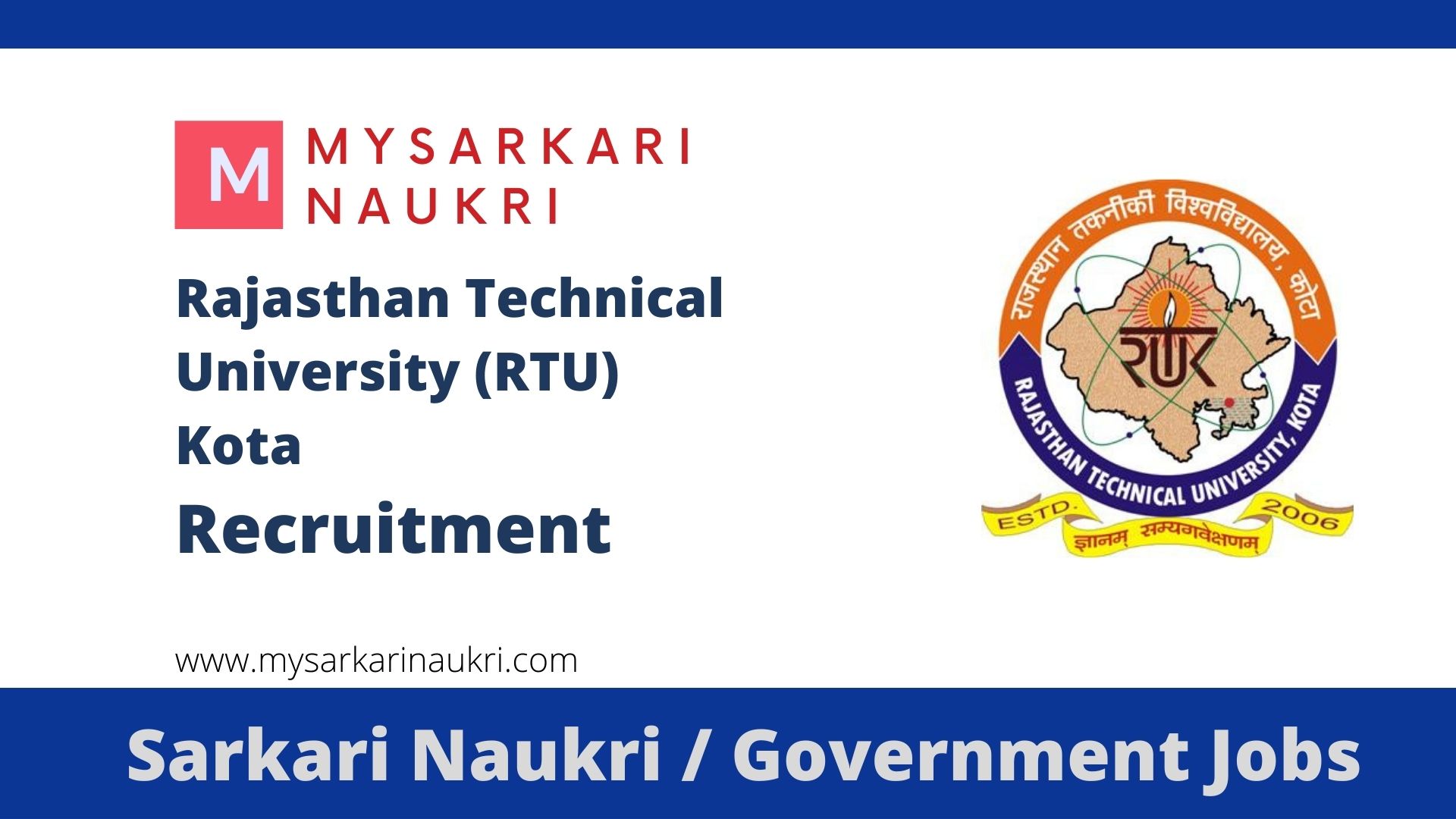 Rajasthan Technical University Logo