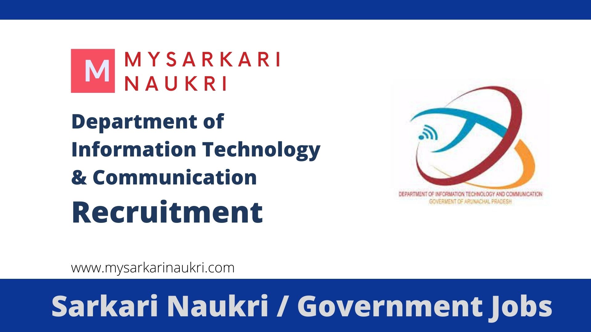 DoITC Recruitment 2025 doitc.rajasthan.gov.in Jobs