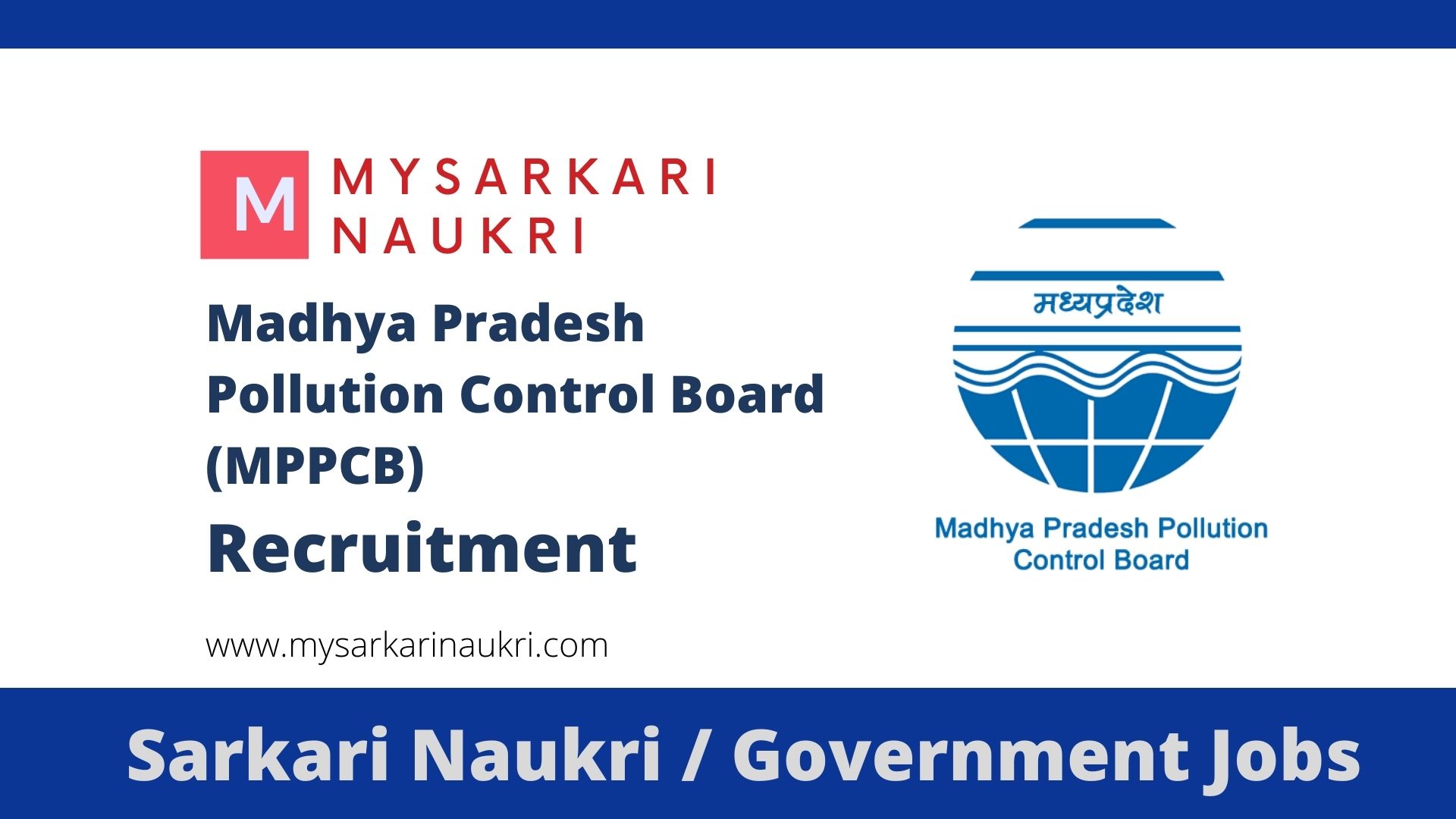 MPPCB Recruitment 2025 mppcb.nic.in MPPCB Jobs
