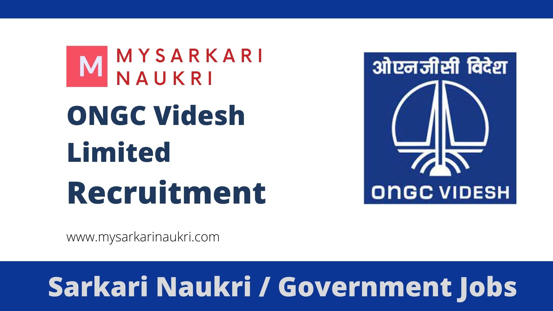 ONGC Videsh Limited Recruitment 2025 For Junior / Associate Consultant ...