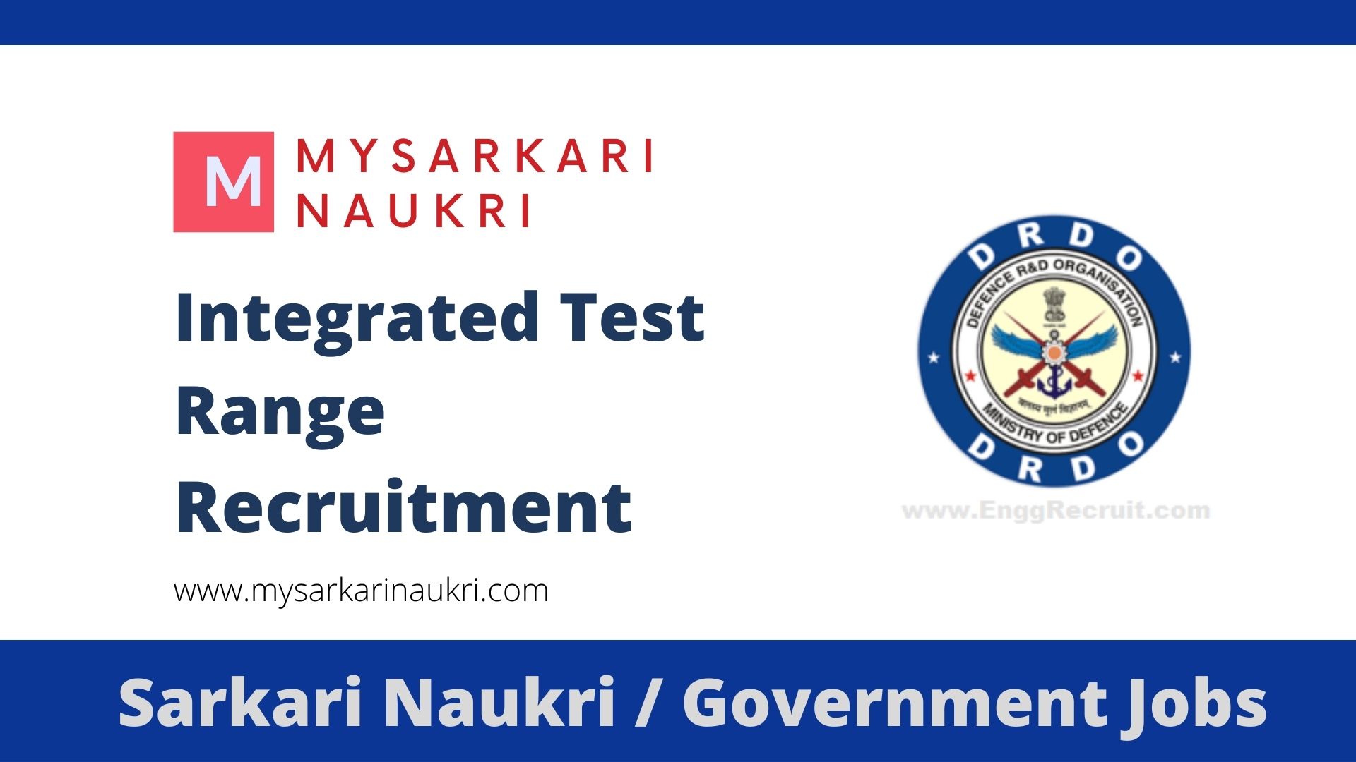 Integrated Test Range Recruitment 2025 For 27 Paid Internship ...