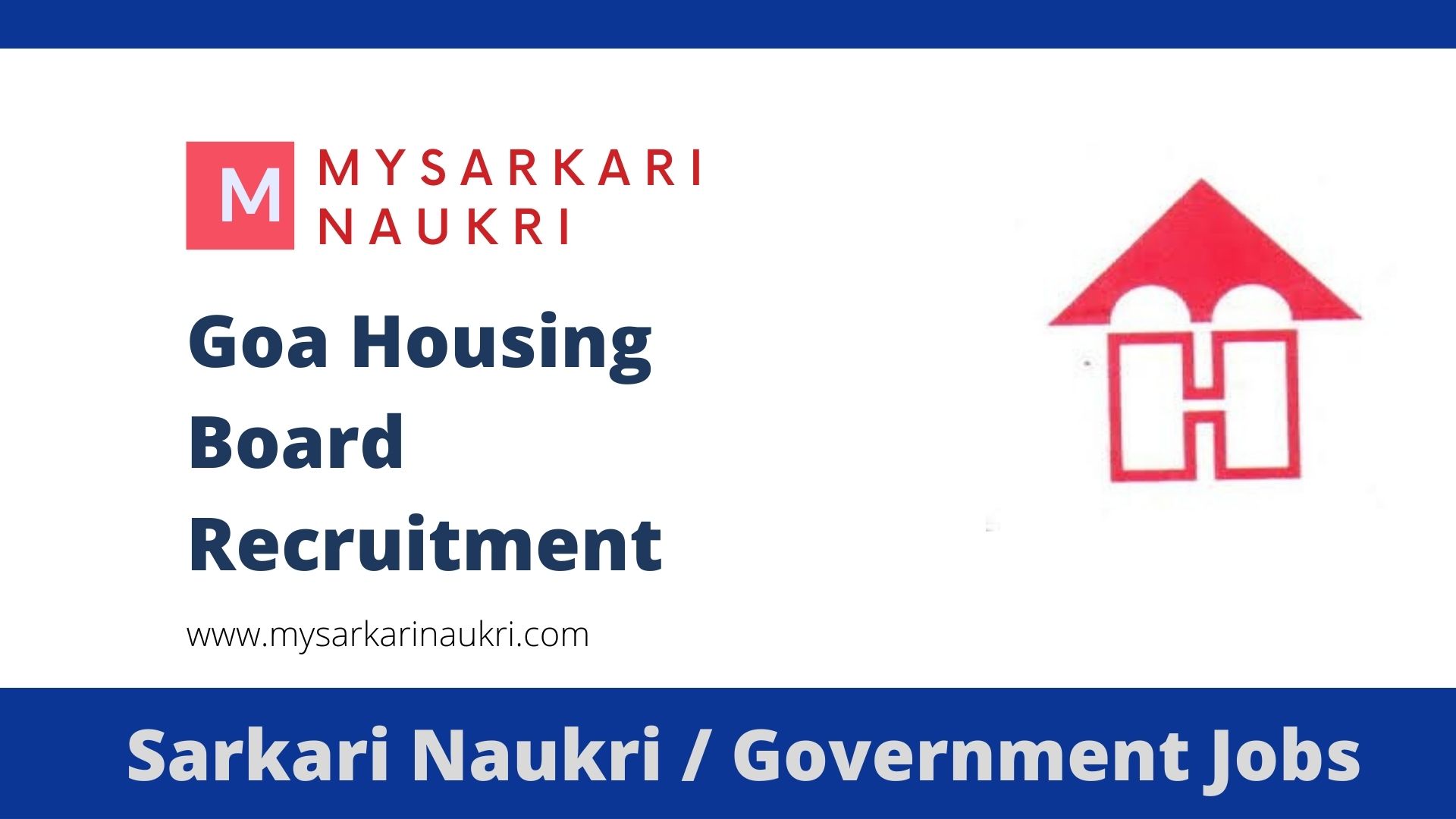 Goa Housing Board Recruitment 2025 For Multi Tasking Staff (MTS) and ...