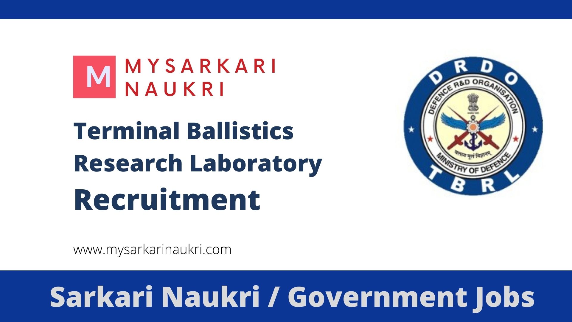 TBRL Recruitment 2025 For 8 Junior Research Fellow (JRF ...