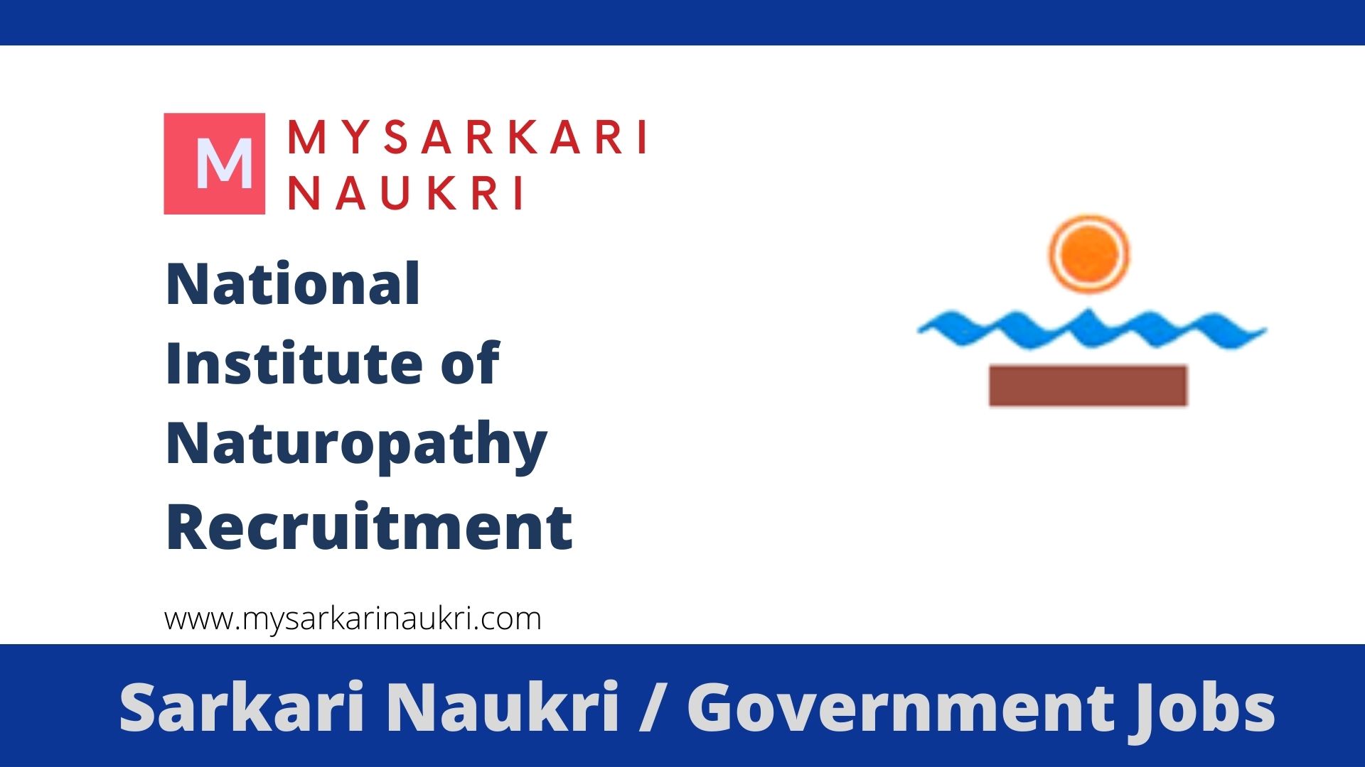 National Institute of Naturopathy Pune Recruitment 2025 For Consultant ...