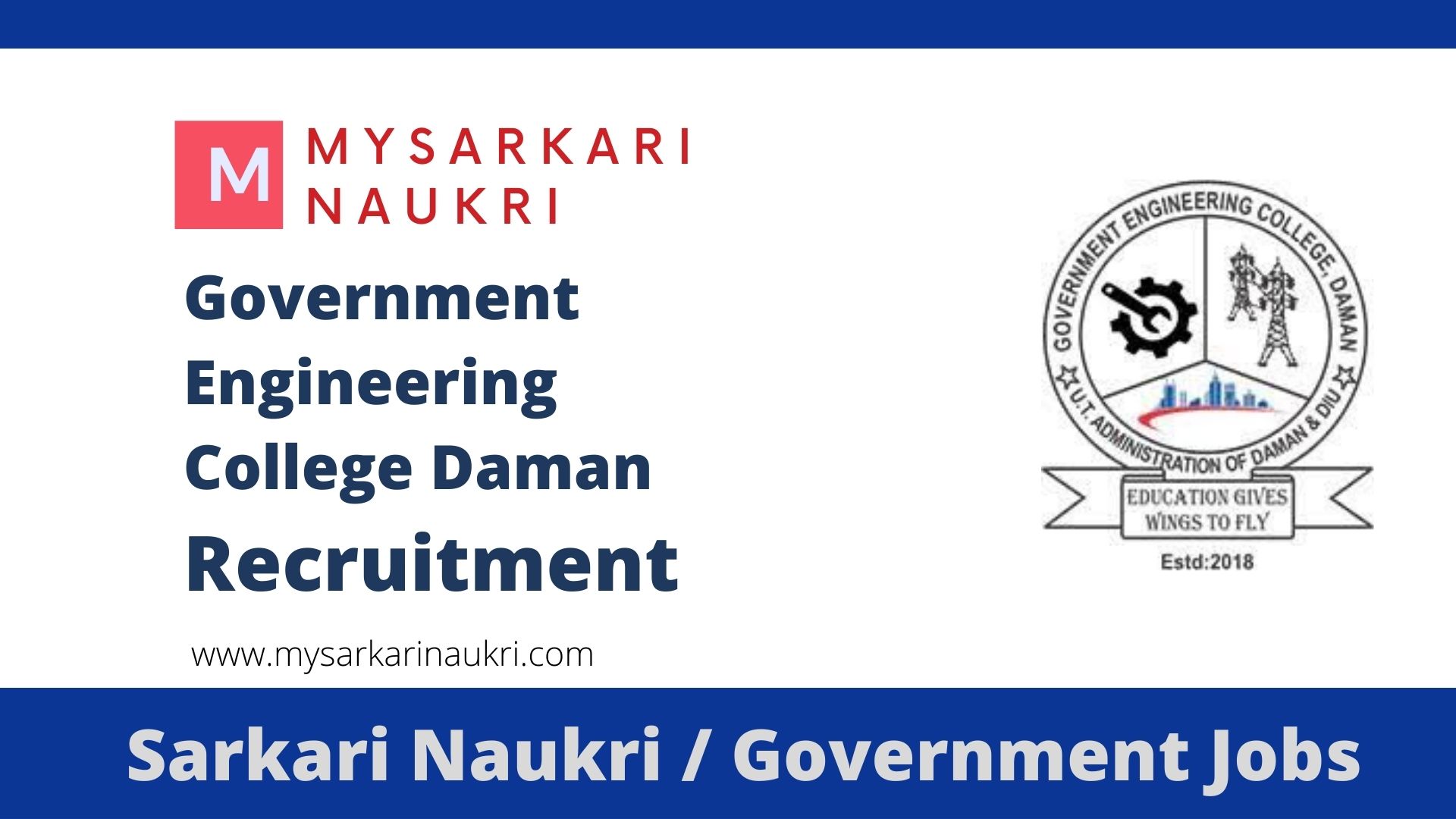 Government Engineering College Daman Recruitment 2025 For 4 Assistant ...