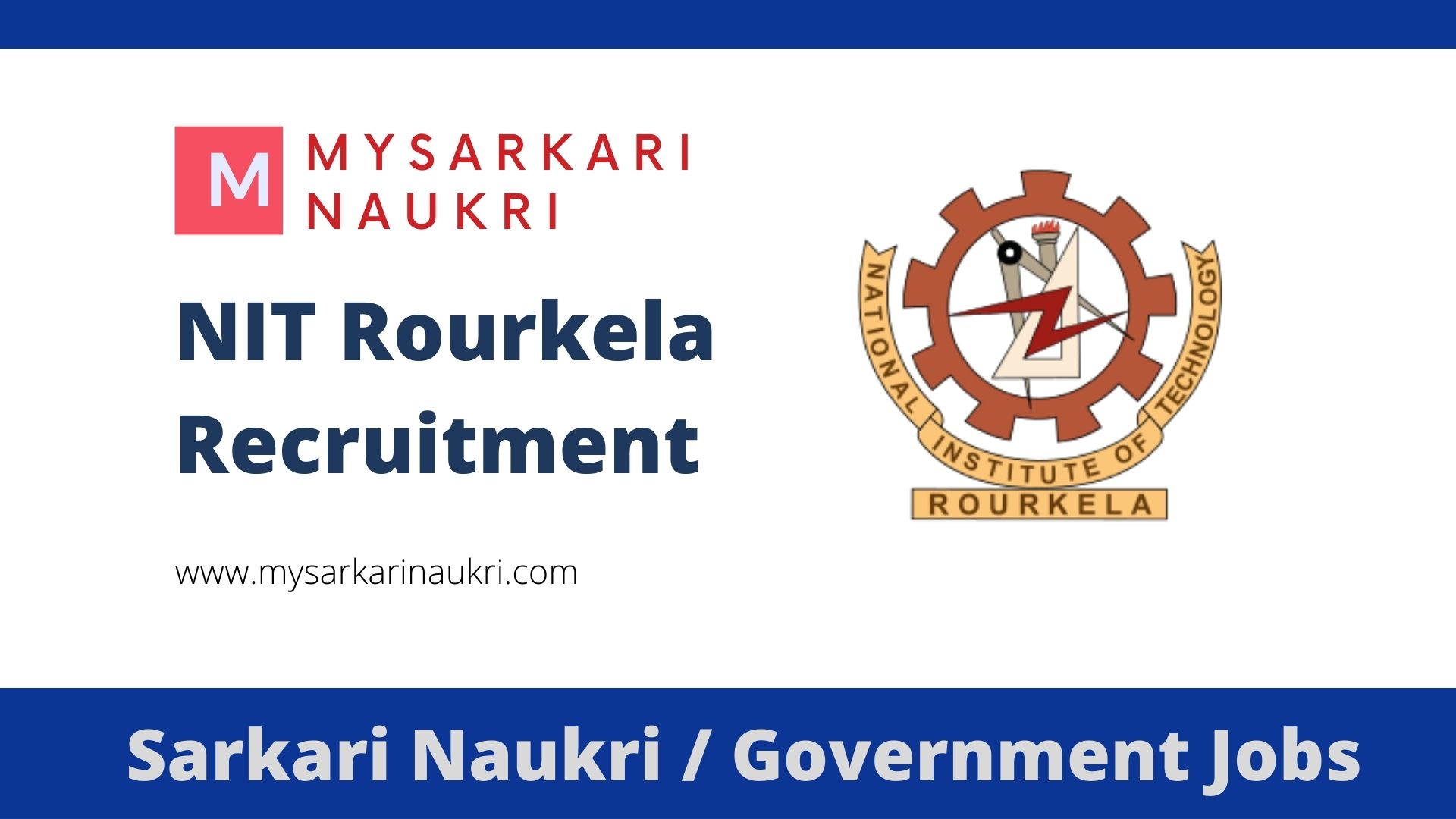 NIT Rourkela Recruitment 2025 For Program Consultant - MySarkariNaukri.com