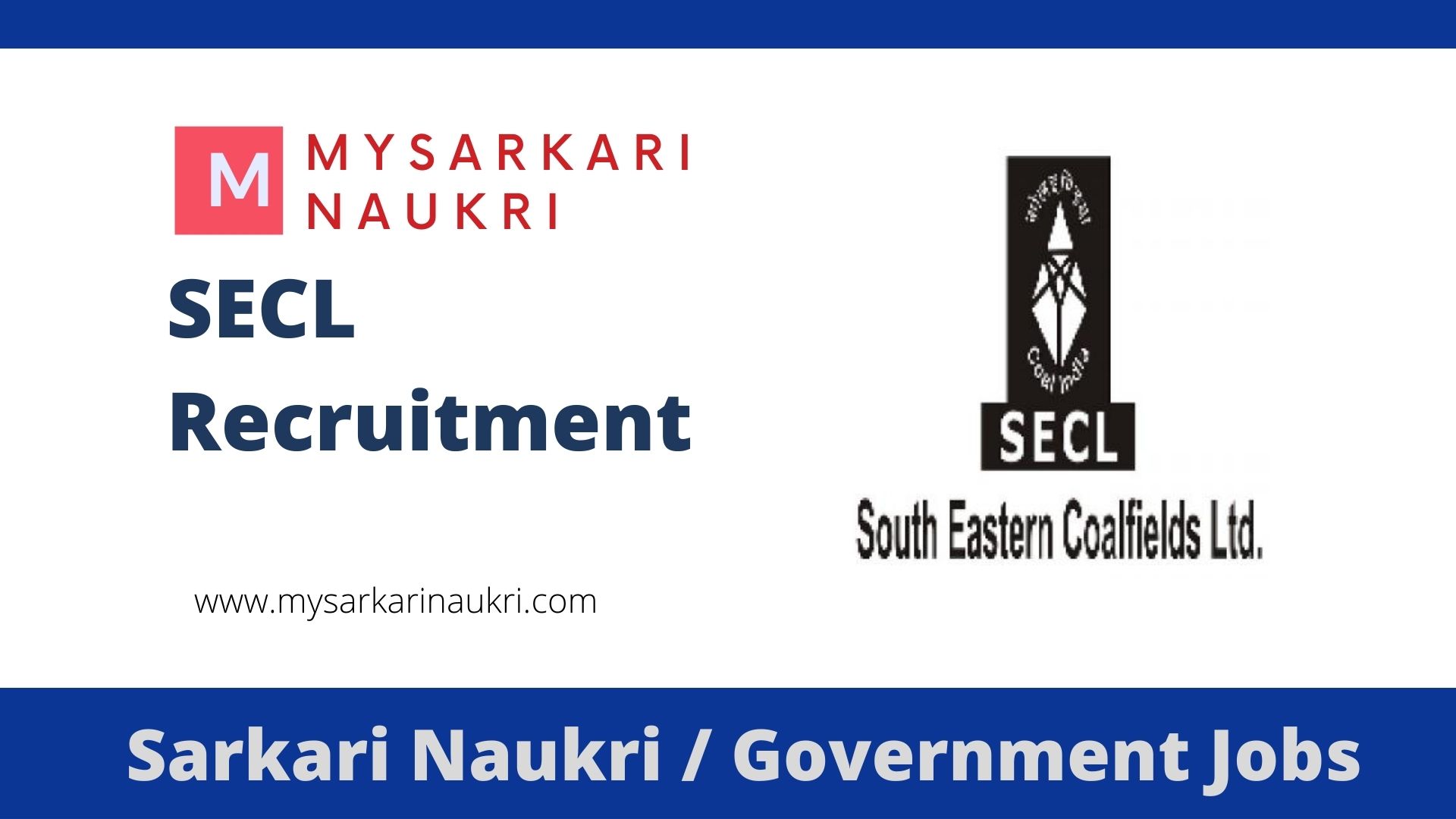 SECL Recruitment 2025 For 100 Office Operations Executive ...